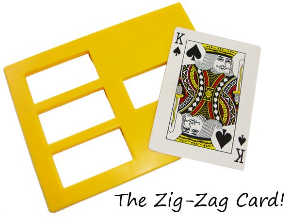 Zig-Zag Card Magic Trick – WonderShop.In