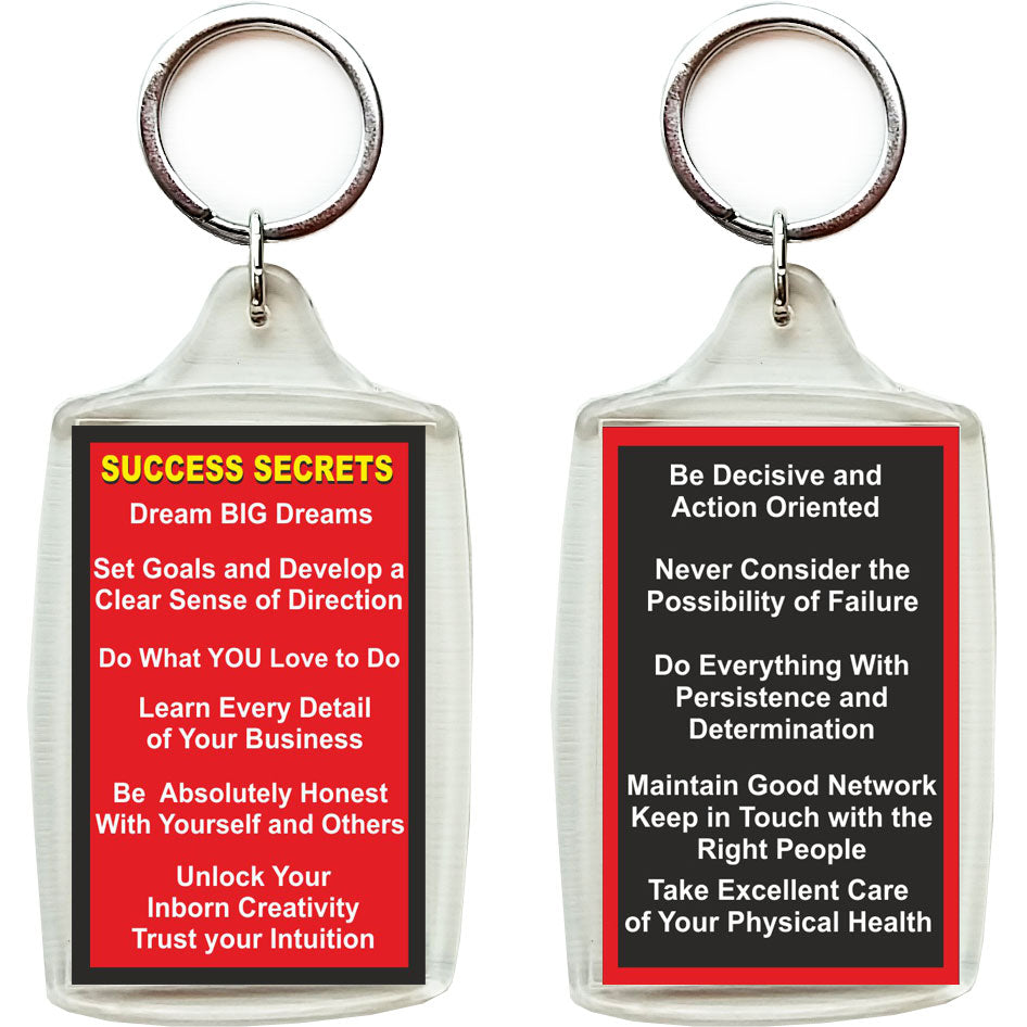 'Success Secrets' Keychain | WonderShop.In