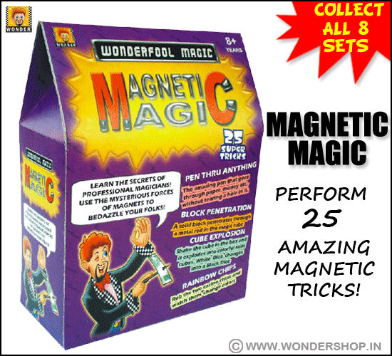 Magnetic Magic Tricks Bag Magic Set | WonderShop.In