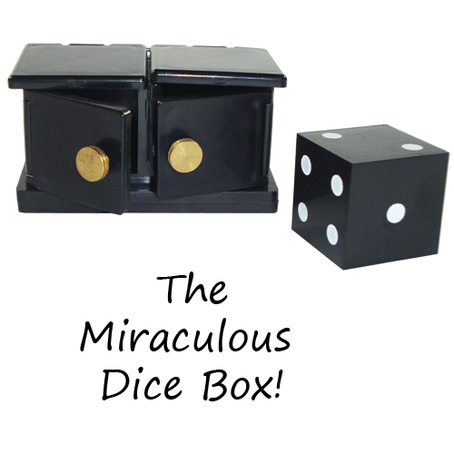 Miracle Dice Box Magic Trick | WonderShop.In