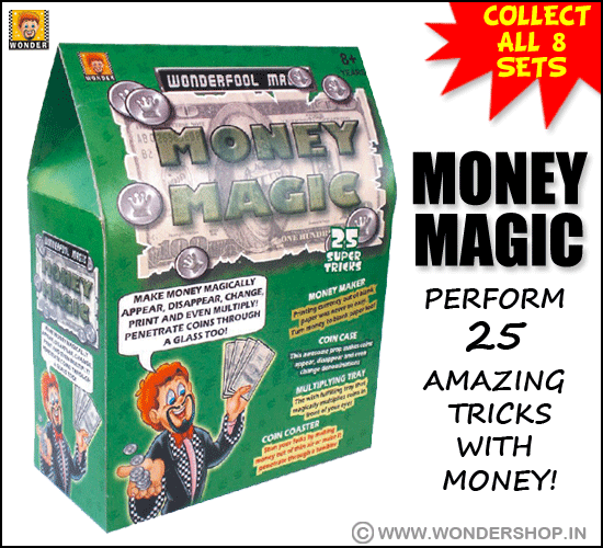 Money Magic Tricks Magic Set | WonderShop.In