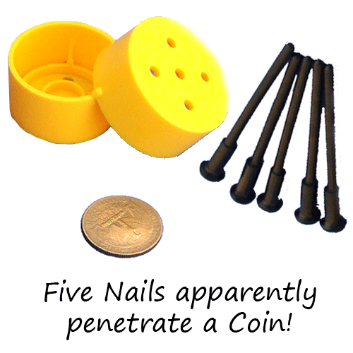 Spike thru Coin Magic Trick – WonderShop.In
