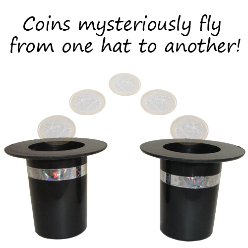 Teleportation Hats Magic Trick – WonderShop.In