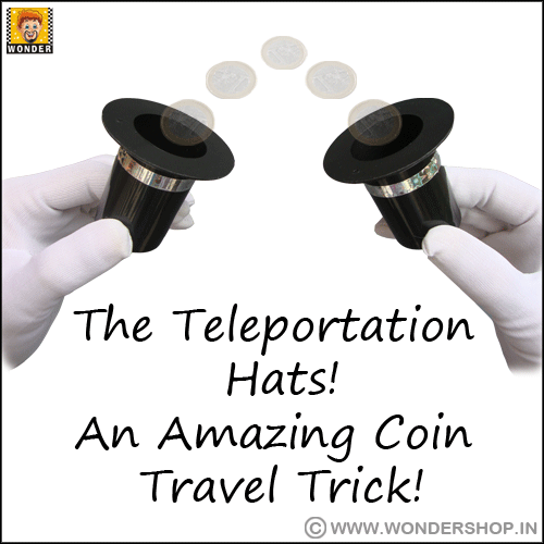Teleportation Hats Magic Trick – WonderShop.In
